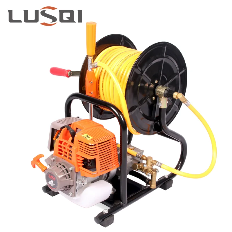 LUSQI Sprayer 139F Gasoline Engine High Pressure Pump 4 Stroke Petrol ...