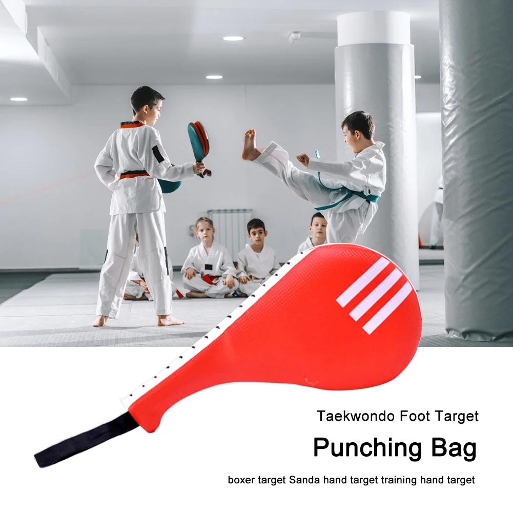 PU Karate Foot Target Kick Durable Boxing Training Hand Target with ...