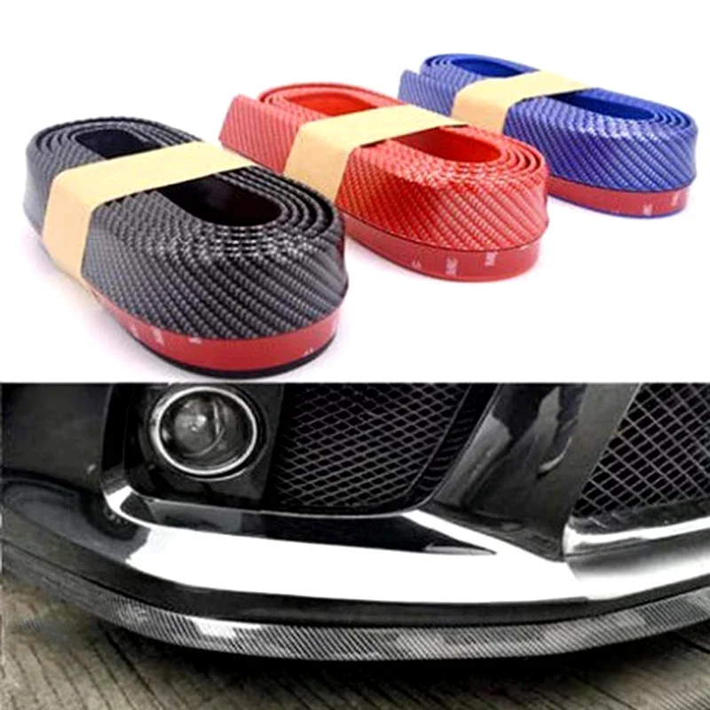Exterior-Mouldings-Auto-Front-Bumpers-Anti-Collision-Strips-Carbon ...