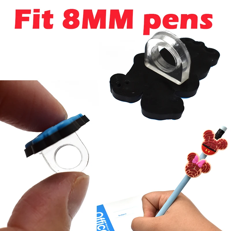 Plastic-pencil-toppers-accessories-parts-DIY-Pen-Cap-Cover-accessory ...