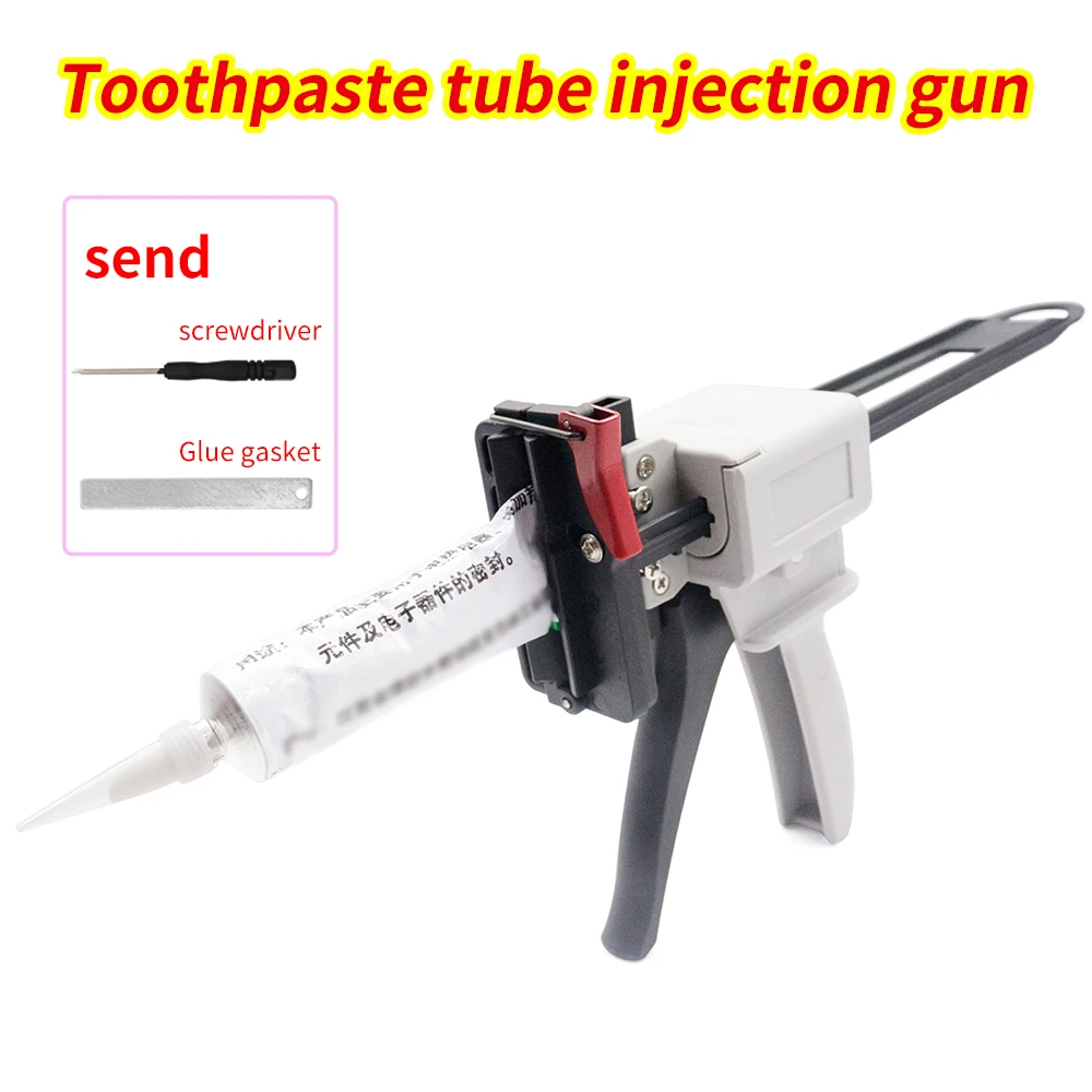 704-Toothpaste-glue-gun-Silicone-manual-glue-gun-repair-tool-Sealant-Manual-extruder-Injection ...