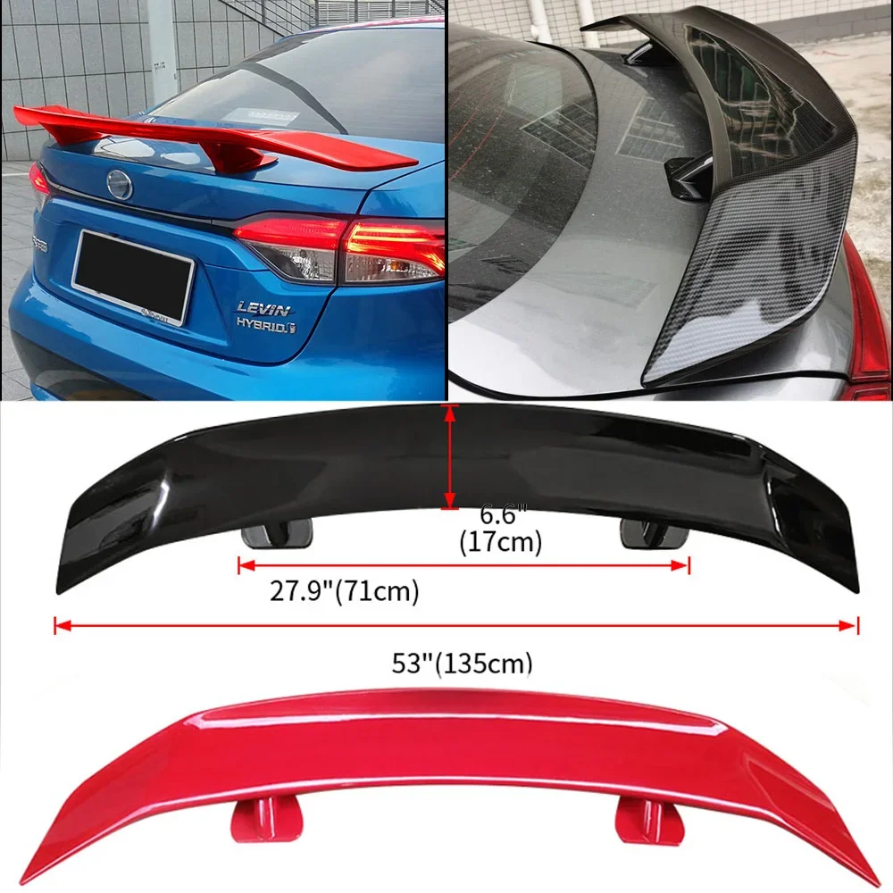 Car-Trunk-Rear-Lip-Wing-Tail-FIN-Refit-for-Toyota-VW-BMW-BENZ-Mazda-3 ...