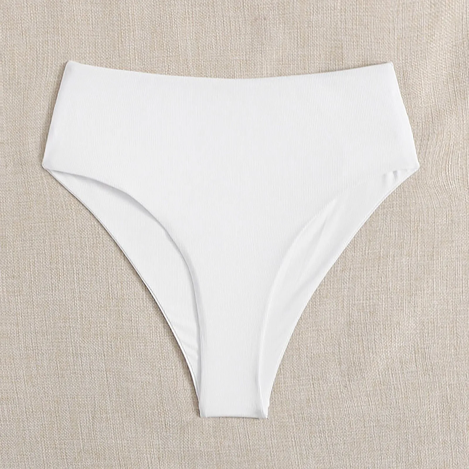 Women-High-Cut-Bikini-Thong-Solid-Color-Swimwear-Bottom-Briefs-Ladies ...