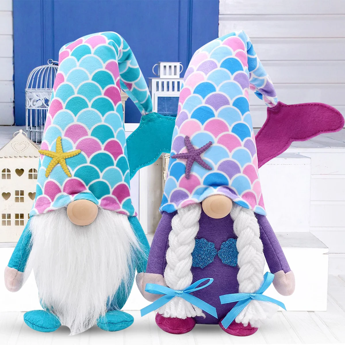 Nains-de-sir-ne-en-peluche-faits-la-main-elfe-de-plage-nain-sans-visage ...