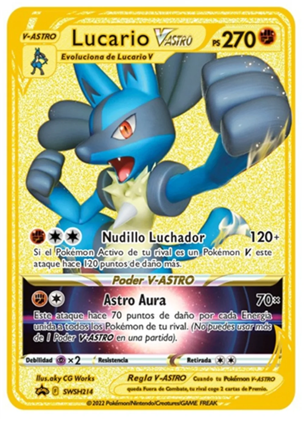 1Pcs Metal Card Spanish Version Anime Figure Charizard Pikachu Battle ...