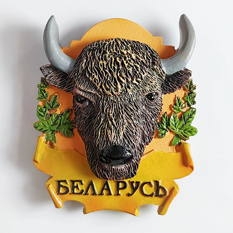 Belarus-Fridge-Stickers-Travelling-Souvenirs-European-Bison-Minsk ...