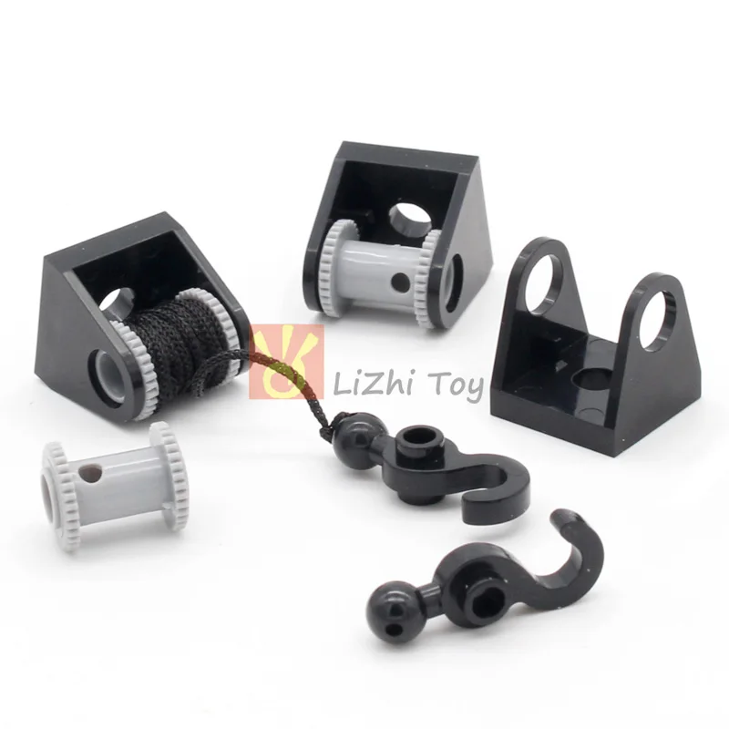 Building-Blocks-Bricks-String-Reel-2x2-Drum-Holder-High-Tech-2584-2585 ...
