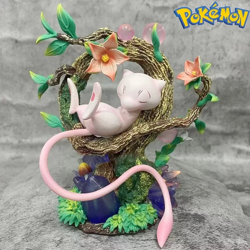 Pokemon-Sleep-Mew-15cm-Anime-Figure-Gk-Action-Figurine-Pvc-Statue-Model ...