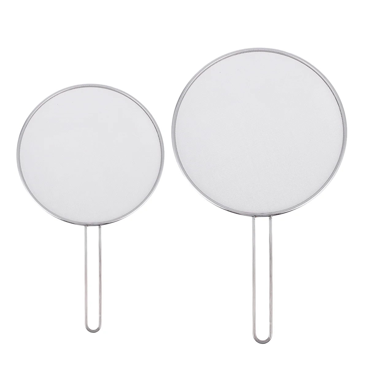 2pcs Metal Oil Splatter Guard Splatter Screen Metal Oil Strainer Mesh ...