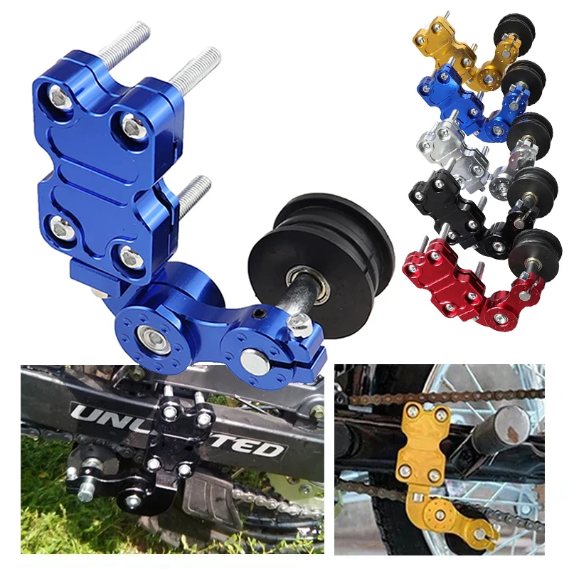 Universal-Motorcycle-Chain-adjustable-slide-extend-Adjuster-Tensioner ...