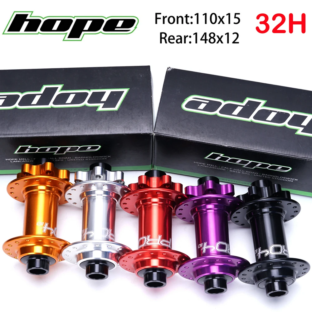 HOPE-Pro-4-Hub-Front-32H-QR-20x110-15x100-Rear-12x142-Boost-12x148-XD ...