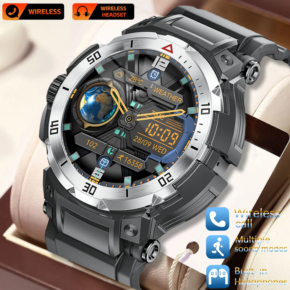 New-Upgraded-Headset-Smart-Watch-TWS-2-in-1-Wireless-Bluetooth-Earphone ...