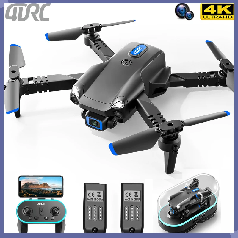 4DRC-RC-Drone-1080P-4K-HD-Dual-Camera-GPS-5G-WIFI-Wide-Angle-FPV-RC ...