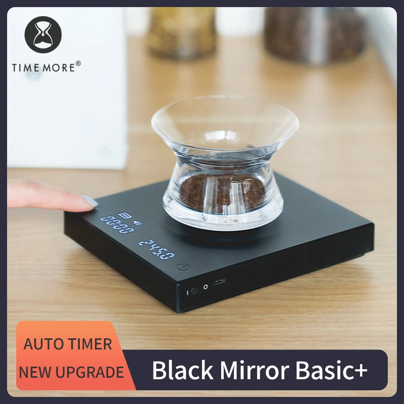 Timemore 2021 New Black Basic+ Coffee Scale, Smart Digital Scale, Pour ...