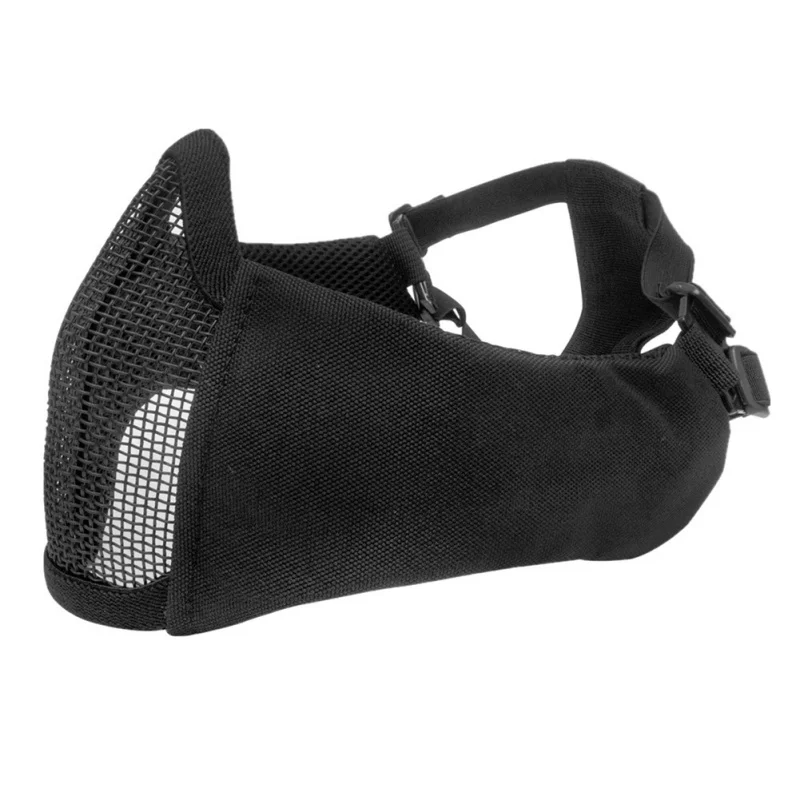 Upgraded-Ear-Protection-Half-Face-Fan-Mask-Padded-Nylon-Cheek ...