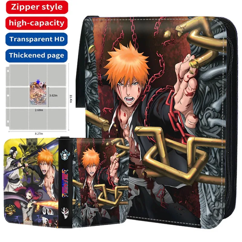 Carpeta-de-tarjetas-Bleach-con-50-p-ginas-interiores-puede-sostener ...