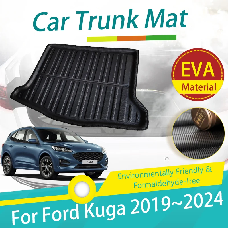 Car-Trunk-Mats-For-Ford-Kuga-Escape-MK3-2019-2020-2021-2022-2023-2024 ...