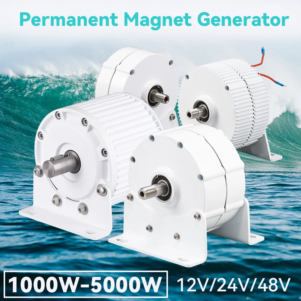 3000W-5000W-Electric-Generator-Windmill-Dynamo-Water-Turbine-Gearless ...