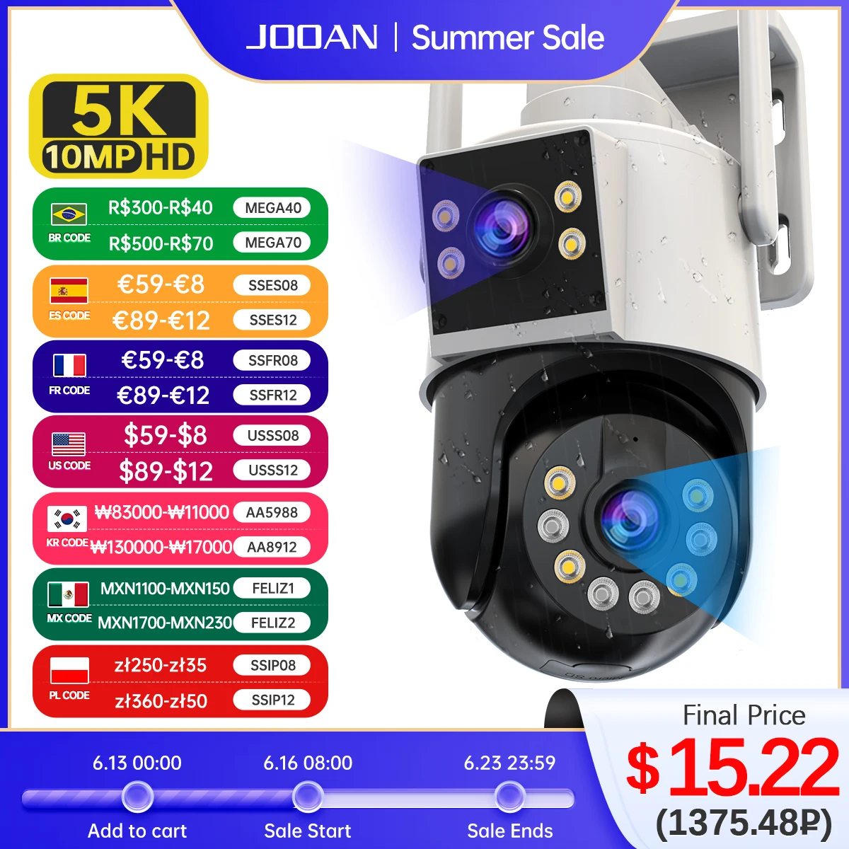 JOOAN-10MP-6MP-PTZ-Wifi-Camera-Outdoor-Dual-Lens-Dual-Screen-IP-Camera ...