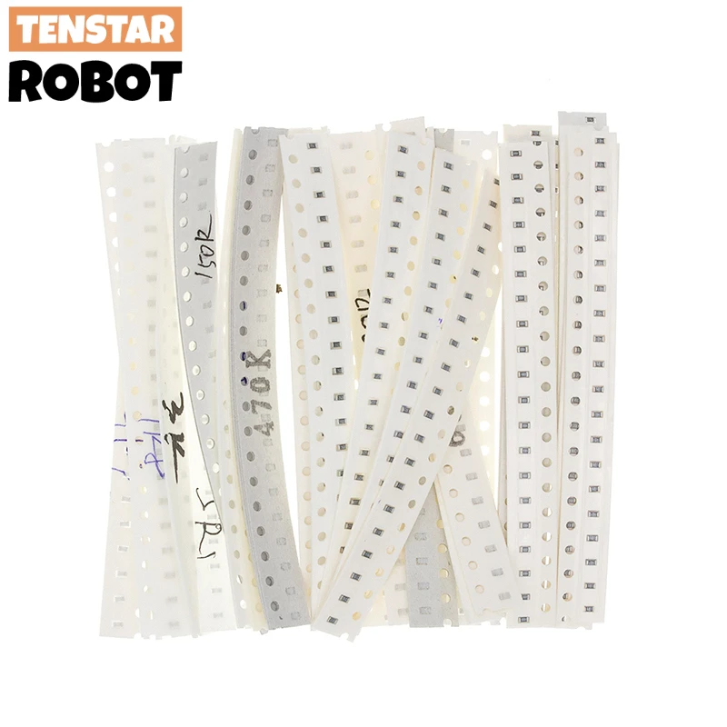 0603 Smd Resistor Kit Assorted Kit 1ohm-1m Ohm 1% 33valuesx 20pcs ...