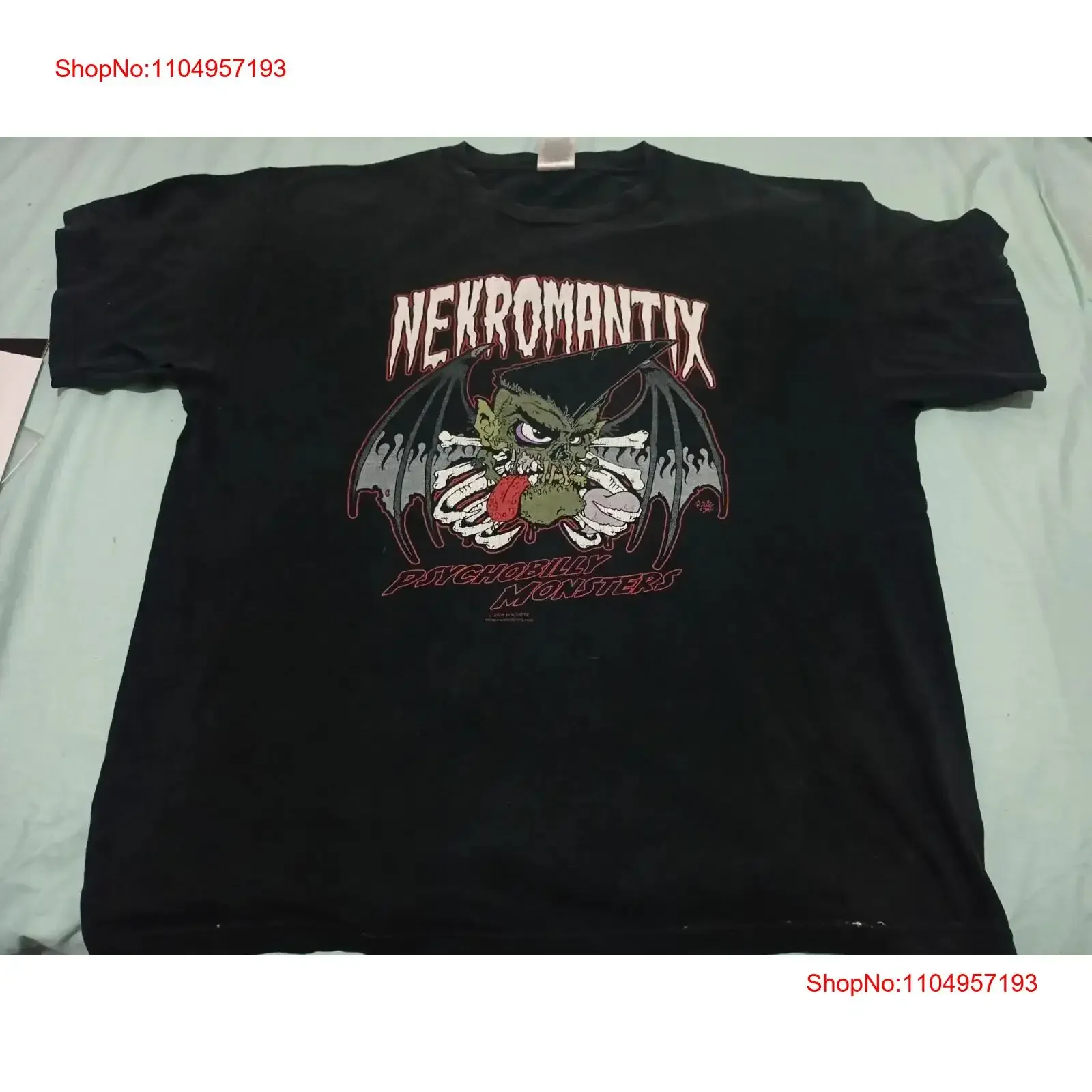 Vintage Nekromantix Psychobilly Cotton For men Women S 4XL T shirt ...