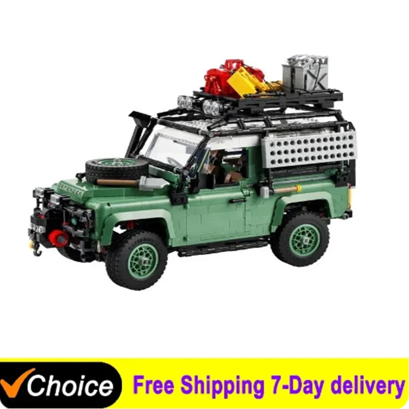 New-10317-Lands-Supercar-Rover-Off-Road-Defender-90-Vehicle-Car-Model-Building-Blocks-Bricks ...