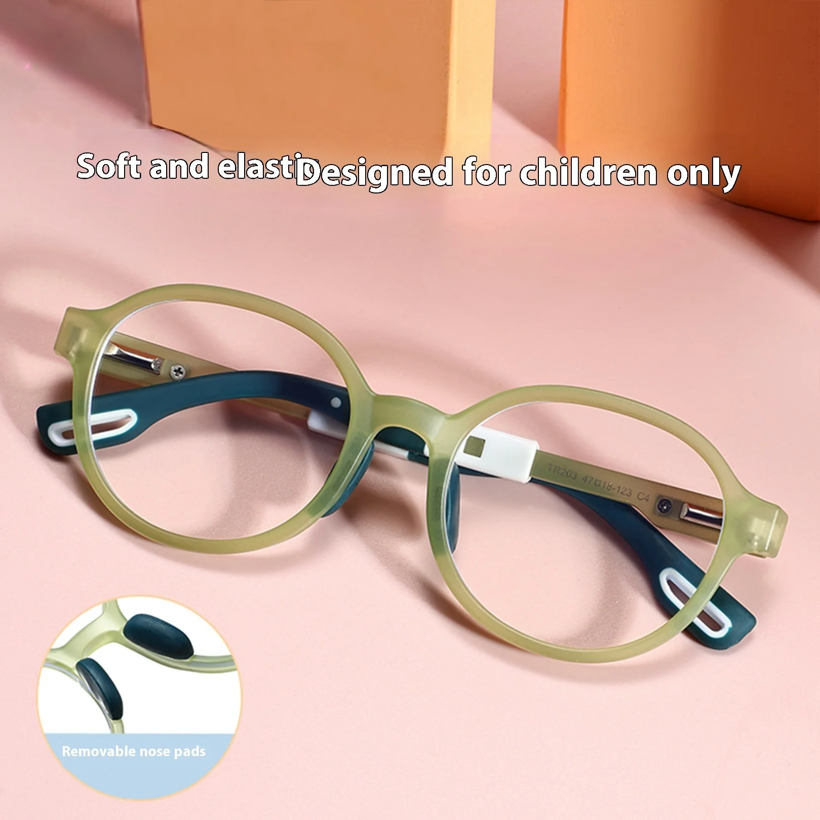 Age-5-12-Flexible-Unbreakable-Kids-Eyeglasses-Frames-Child-Optic ...