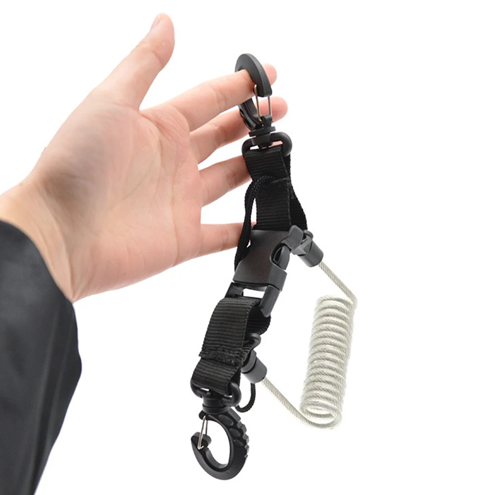 Scuba Diving Snappy Coil springs TPU Cameras Console Lanyard - Easy ...
