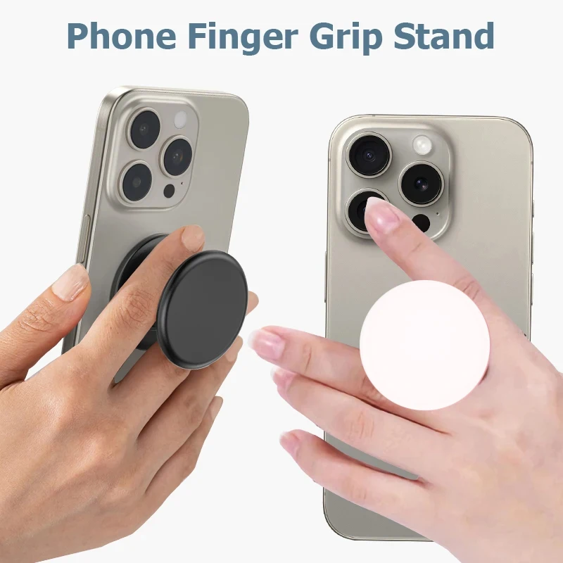 Magnetic-Folding-Mobile-Phone-Grip-Holder-Socket-Pocket-Support-for ...