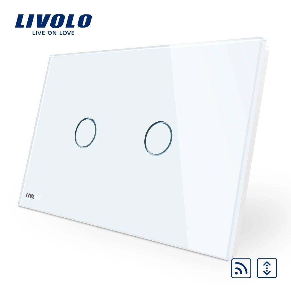 Livolo-AU-US-Standard-Curtain-Wall-Switch-Glass-Panel-110-250V-Wireless ...