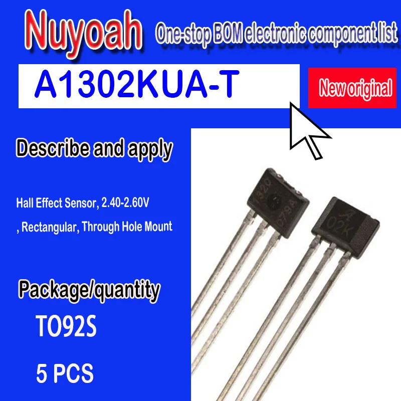 Linear-Hall-effect-sensor-A1302KUA-T-A1302-02K-TO-92-original-brand-new ...