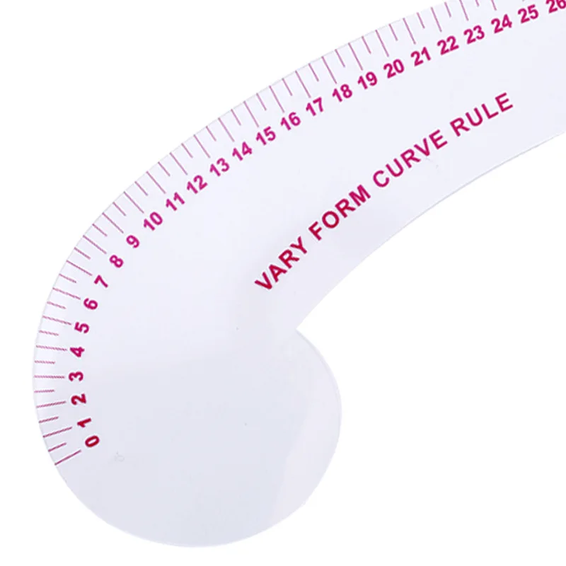 Règle,--Règle courbe française en plastique Transparent en forme de ...