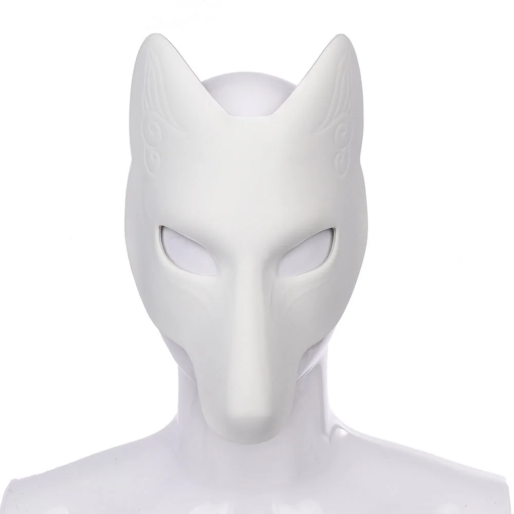Japanese-Pu-Leather-Foxes-Masks-Anime-Cosplay-Halloween-Party-Costume ...