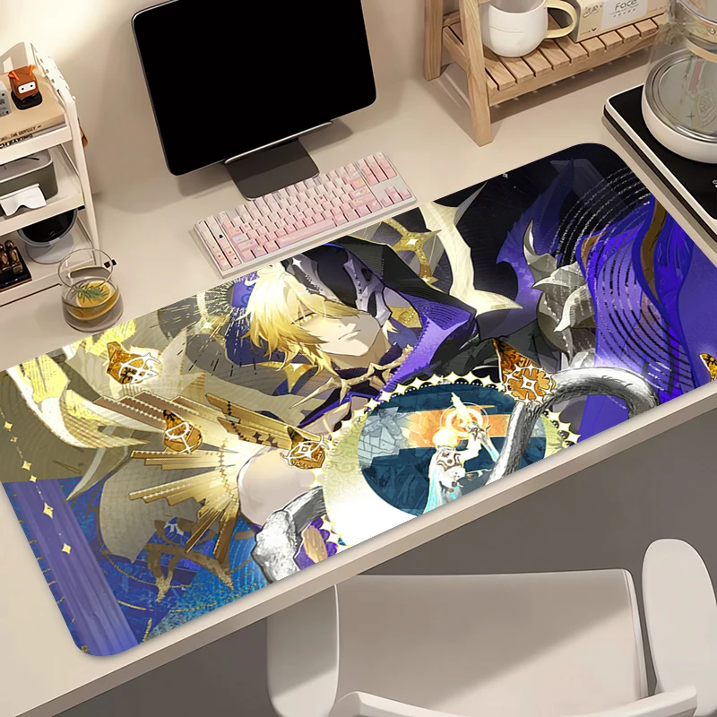 Alfombrilla de ratón Anime Gamer Tablet Varmilo teclado Honkai Star ...