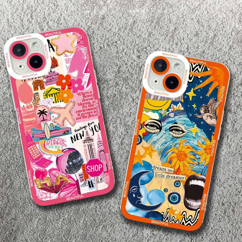 Cute-Girl-Style-Stickers-Soft-Phone-Case-for-Xiaomi-POCO-X6-X5-F3-F5-M6 ...