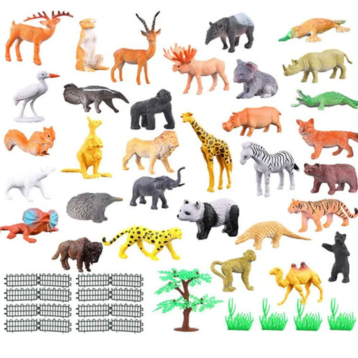 Miniature Plastic Animals