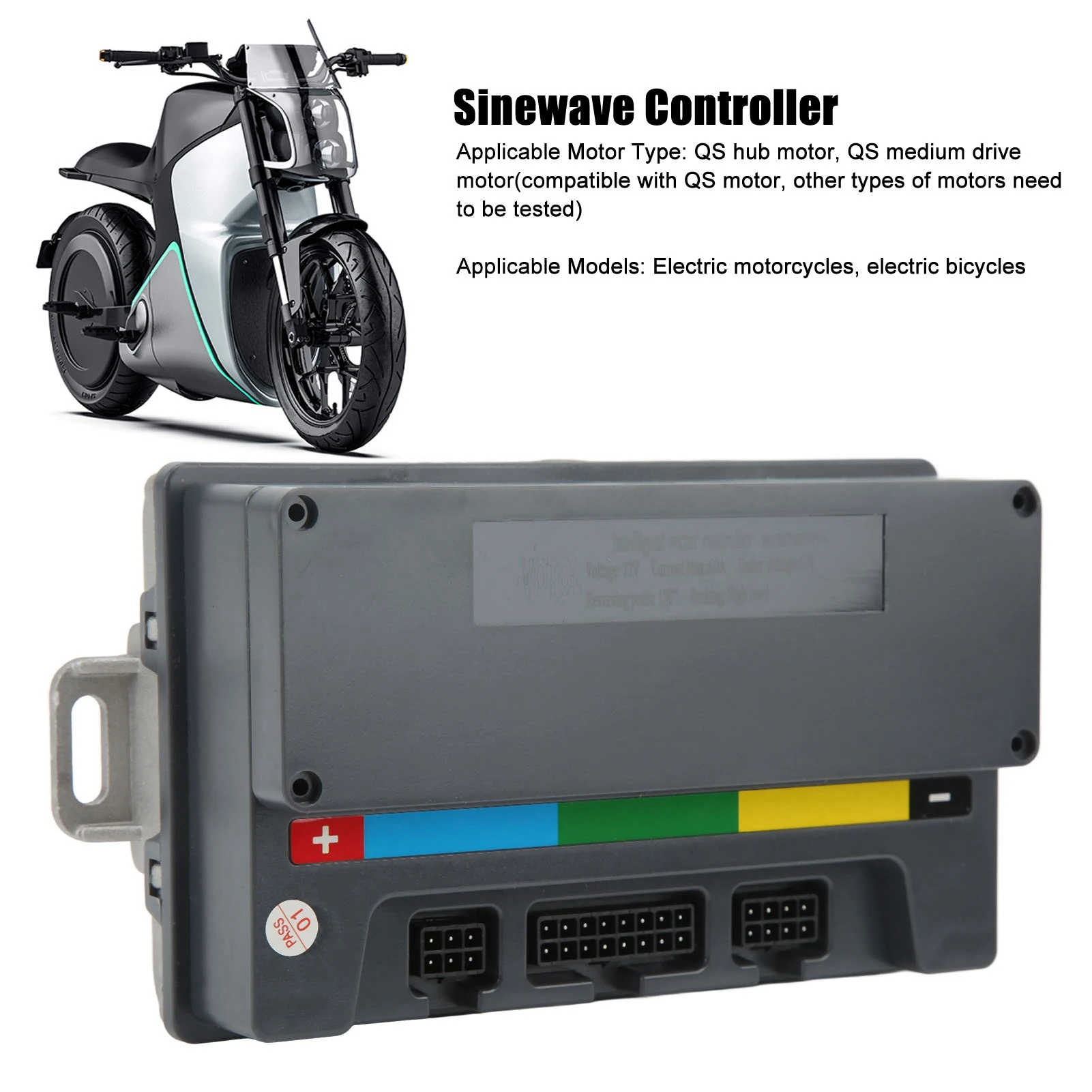 48V-72V-3960W-Hub-Motor-Controller-Stable-Effect-Easy-Operation-Sine ...