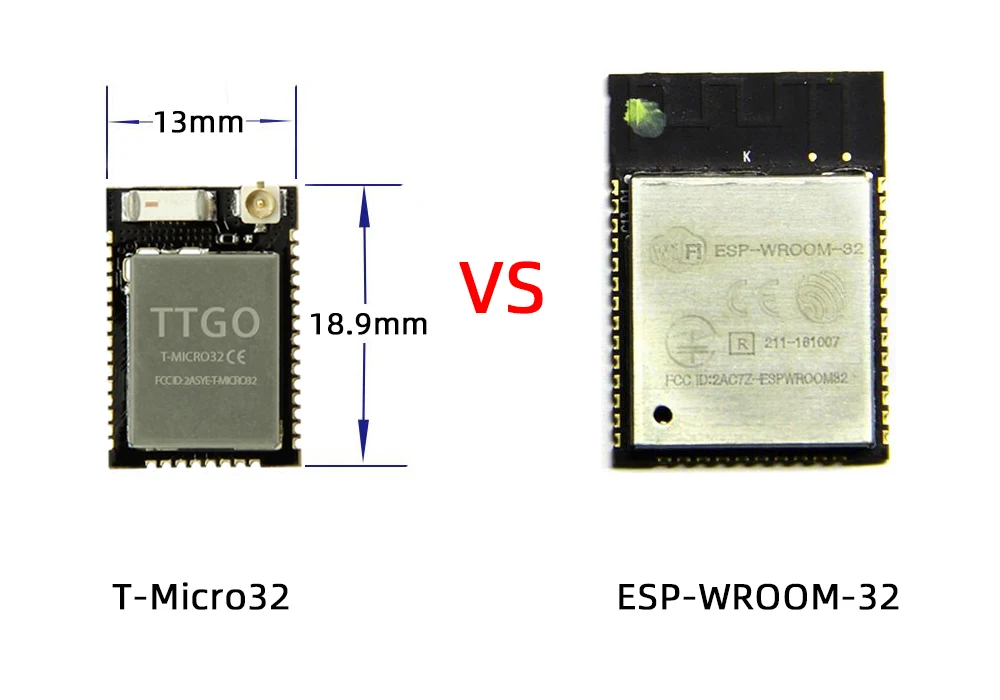Lilygo® T Micro32 V20 Esp32 Wireless Wifi Bluetooth Module Esp 32 Pico D4 Ipex Expansion Esp 32 4539