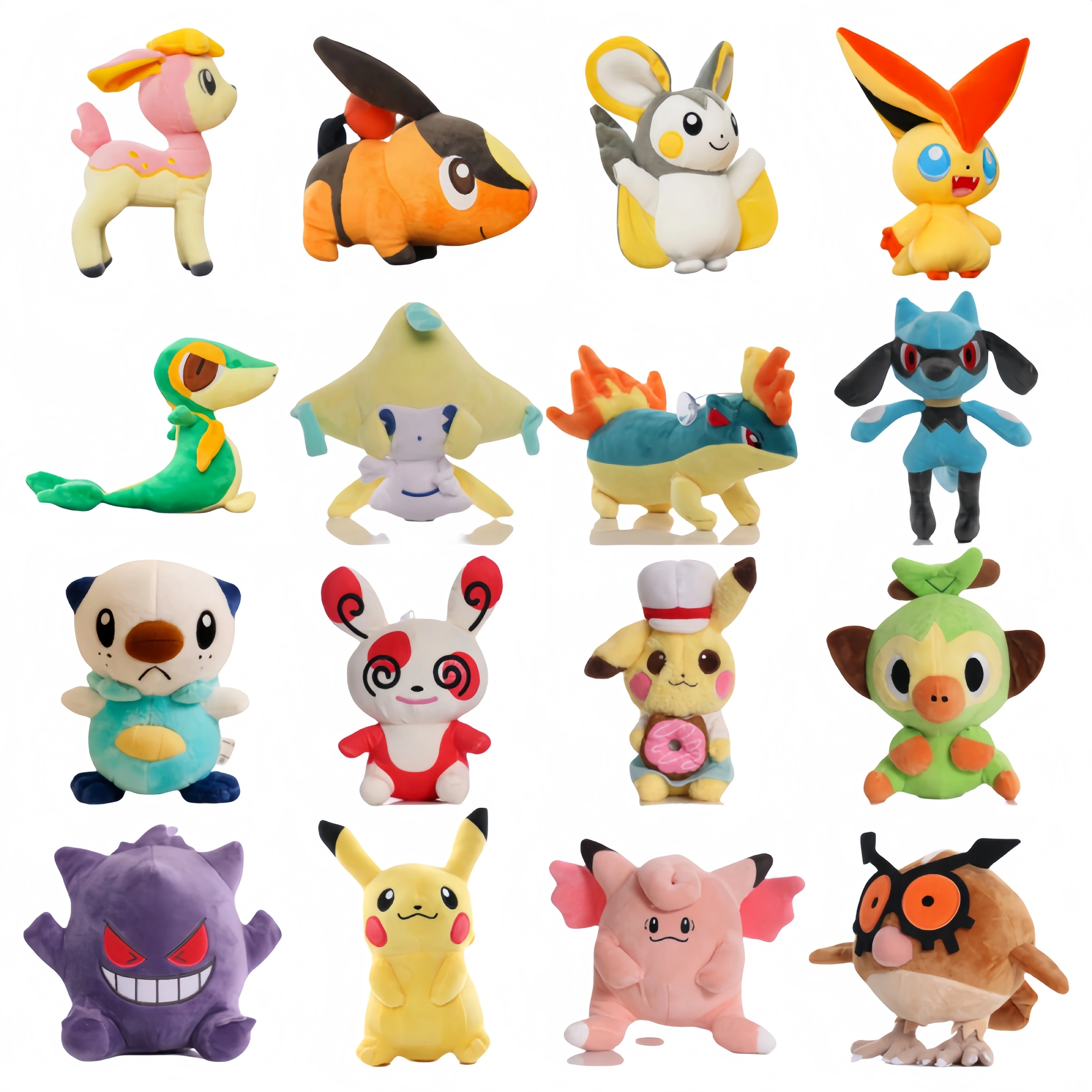 Pokemon-Jirachi-Plush-Toy-Anime-Figure-Charizard-Mewtwo-Hoothoot ...
