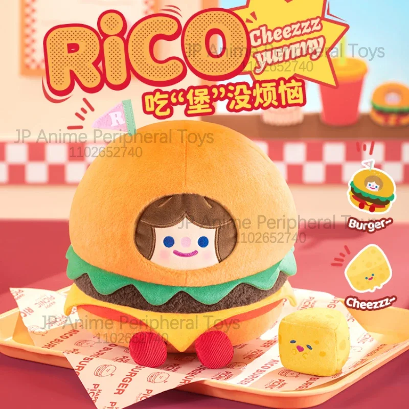 Original-RiCO-Burger-Creative-Plush-Stuffed-Toy-Cute-Burger-Fries-Plush ...