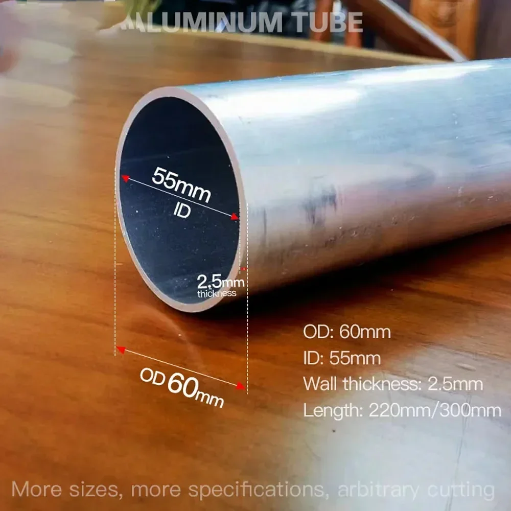 Tubo-de-aluminio-de-2-5mm-de-grosor-60mm-de-di-metro-exterior-55mm-de ...
