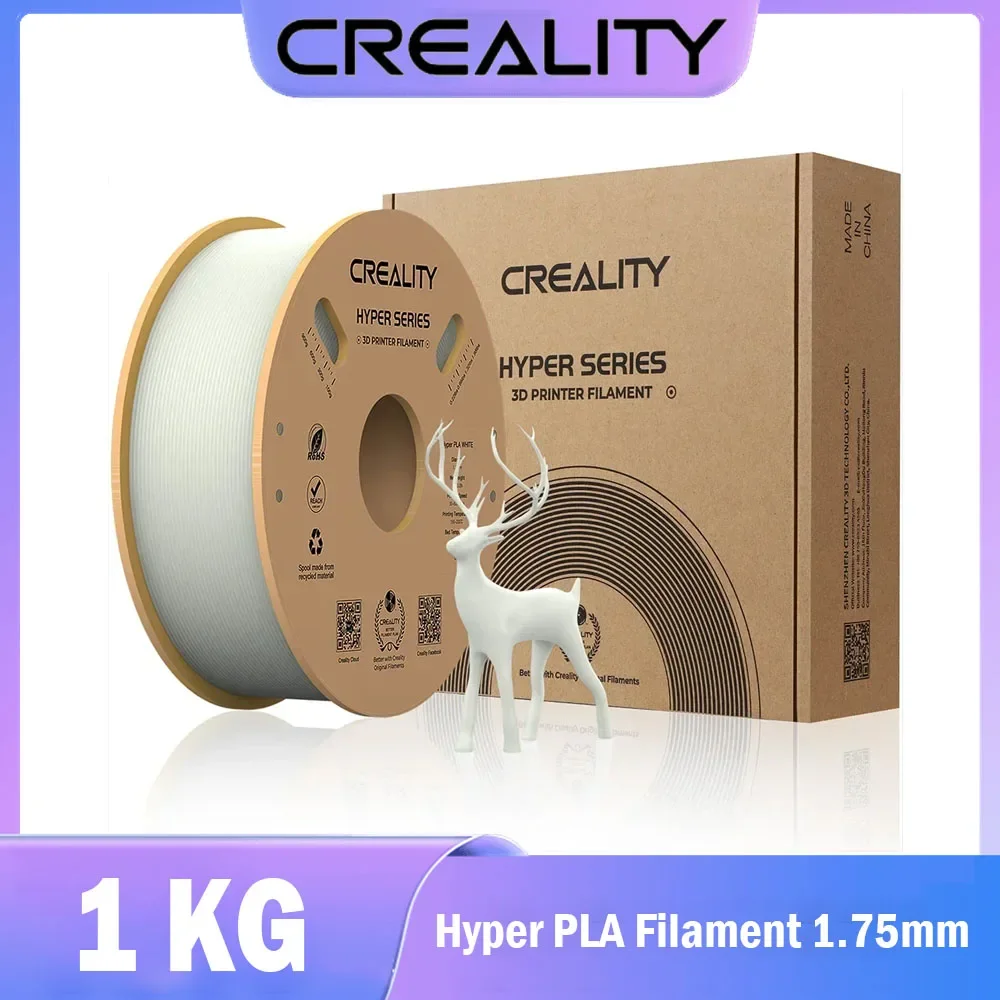 Creality 3D PLA Filament 1.75mm Hyper PLA High Speed 30-600mm/s 3D ...