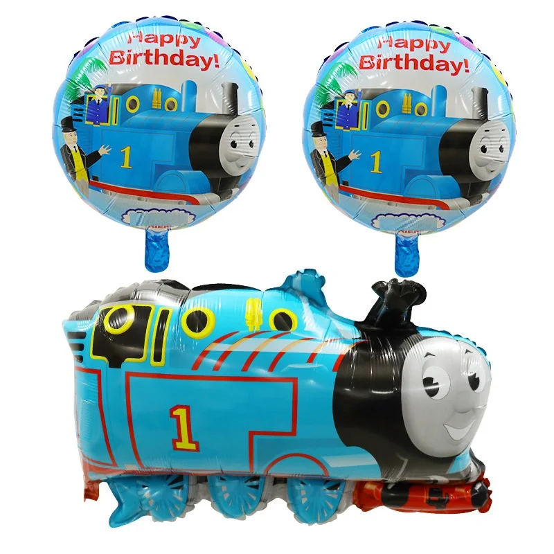Cute-Train-Aluminum-Film-Balloons-Children-s-Birthday-Party-Decoration ...