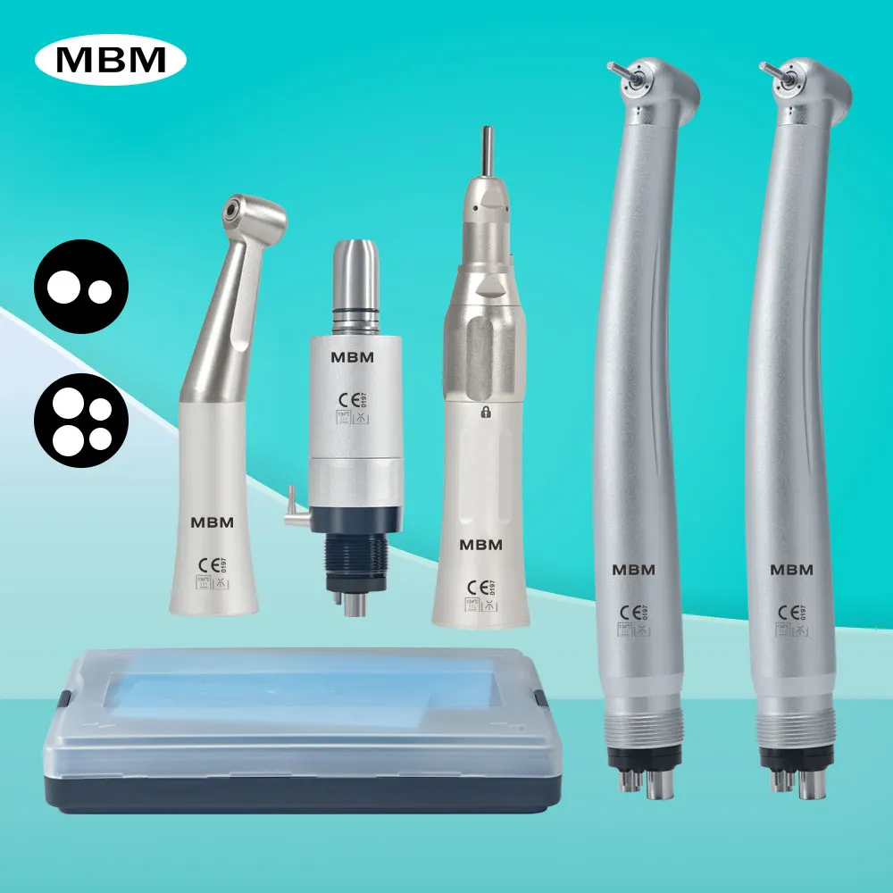 MBM-Dental-Handpiece-Kit-1-Set-Low-Speed-Handpiece-and-2-High-Speed ...