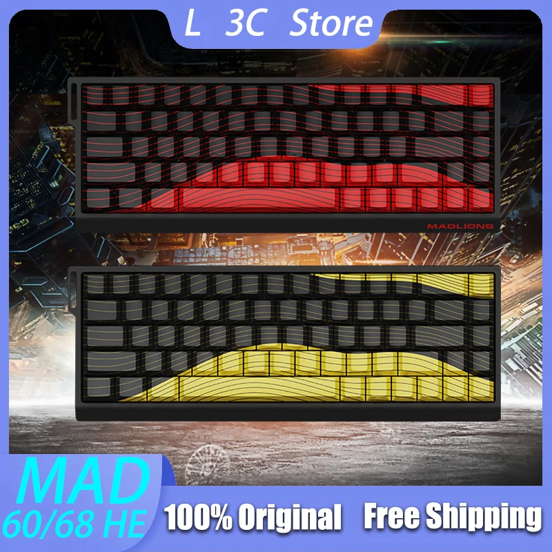 Madlions-MAD60-MAD68-Wired-Mechanical-Keyboard-8K-Magnetic-Switch-61 ...