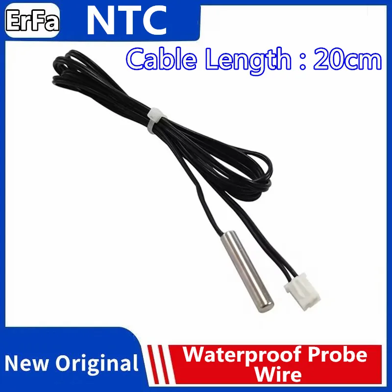 1pcs 20cm NTC Thermistor Temperature Sensor B3950 20K 50K 100K 2K 5K ...