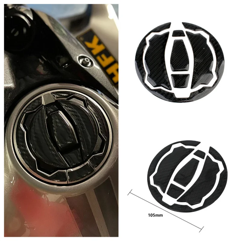 Tank-pad-sticker-for-Kawasaki-ninja400-ninja650-motorcycle-3D-carbon ...