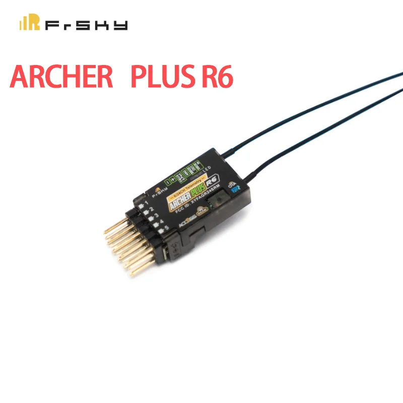 FrSky ARCHER PLUS R6 Receiver 6 high-precision PWM channel receivers ...