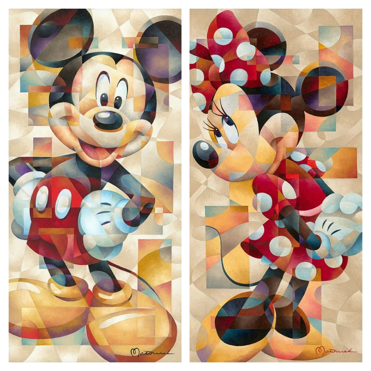 Disney-Mickey-Mouse-Abstract-Poster-Prints-For-Kids-Bedroom-Home-Decor ...