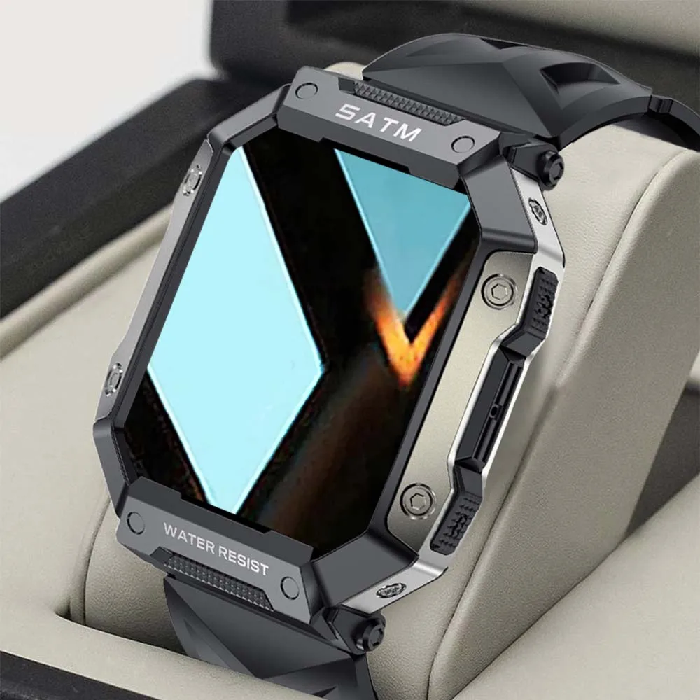 SENBONO-Full-Touch-Smartwatch-Blood-Pressure-Oxygen-Fitness-Tracker ...